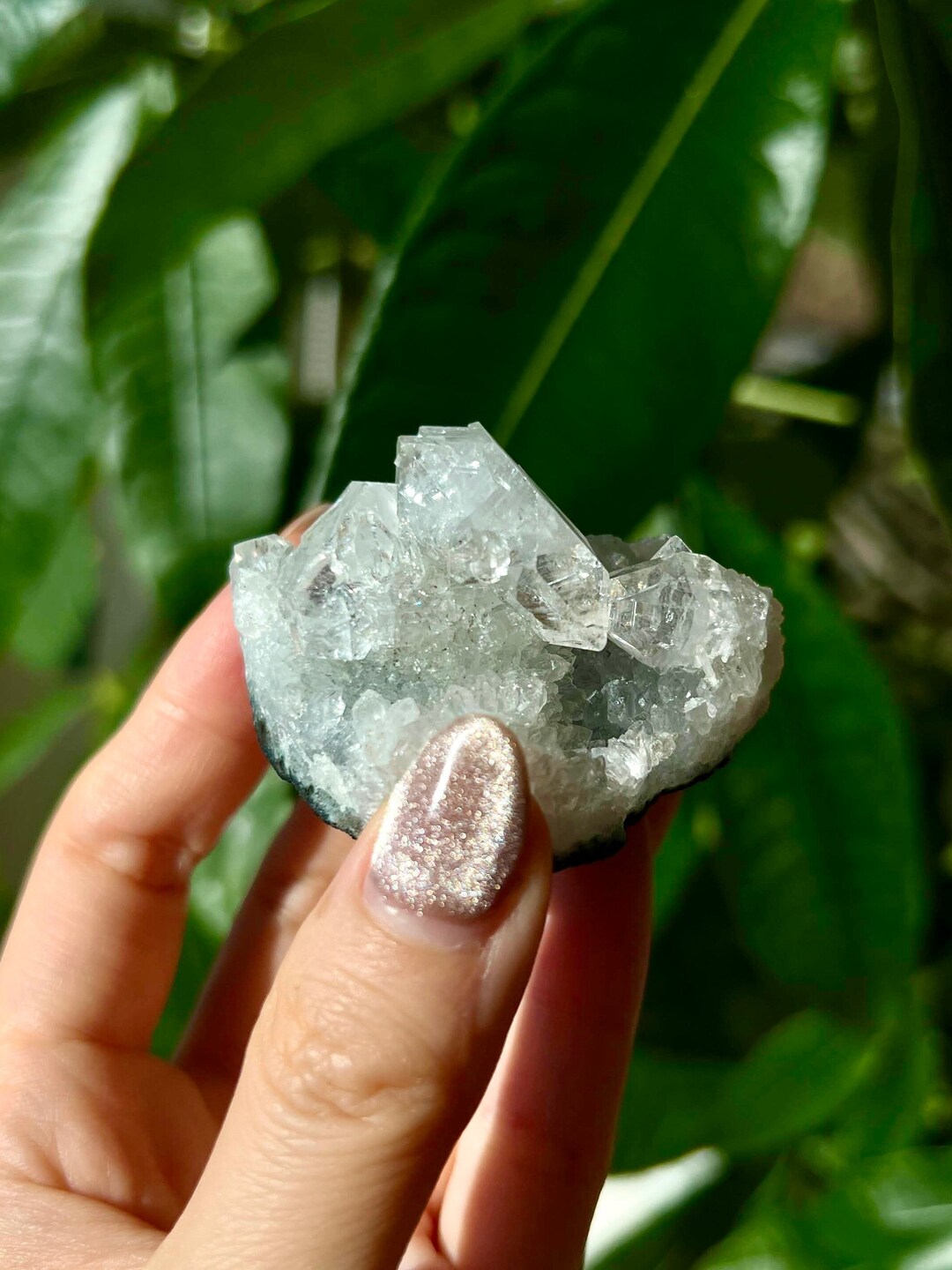 Gemmy Diamond Apophyllite Cluster, Diamond Apophyllite, Dogtooth ...