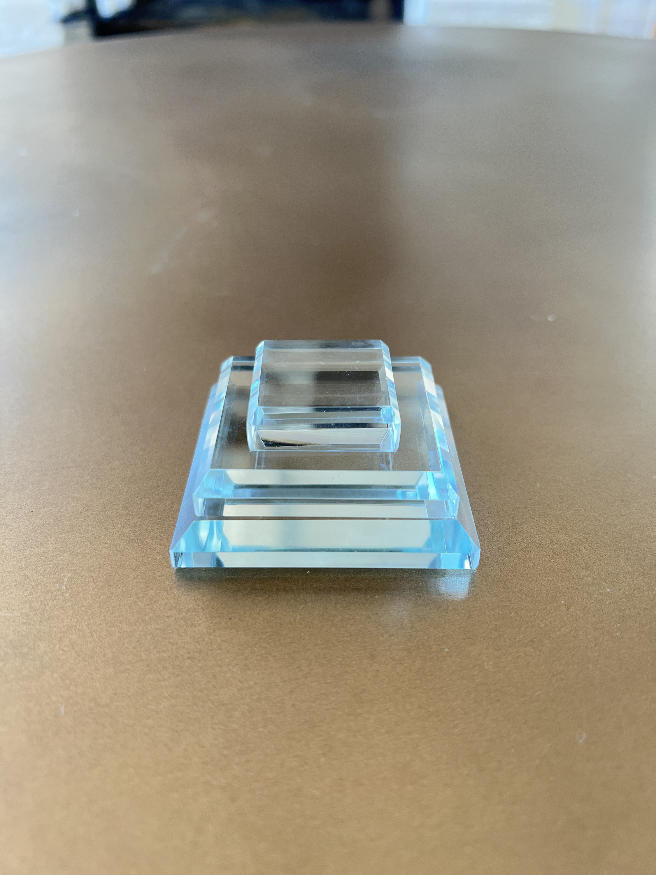 Glass Mineral Display Base Crystal Stand Glass Base Glass - Etsy Canada