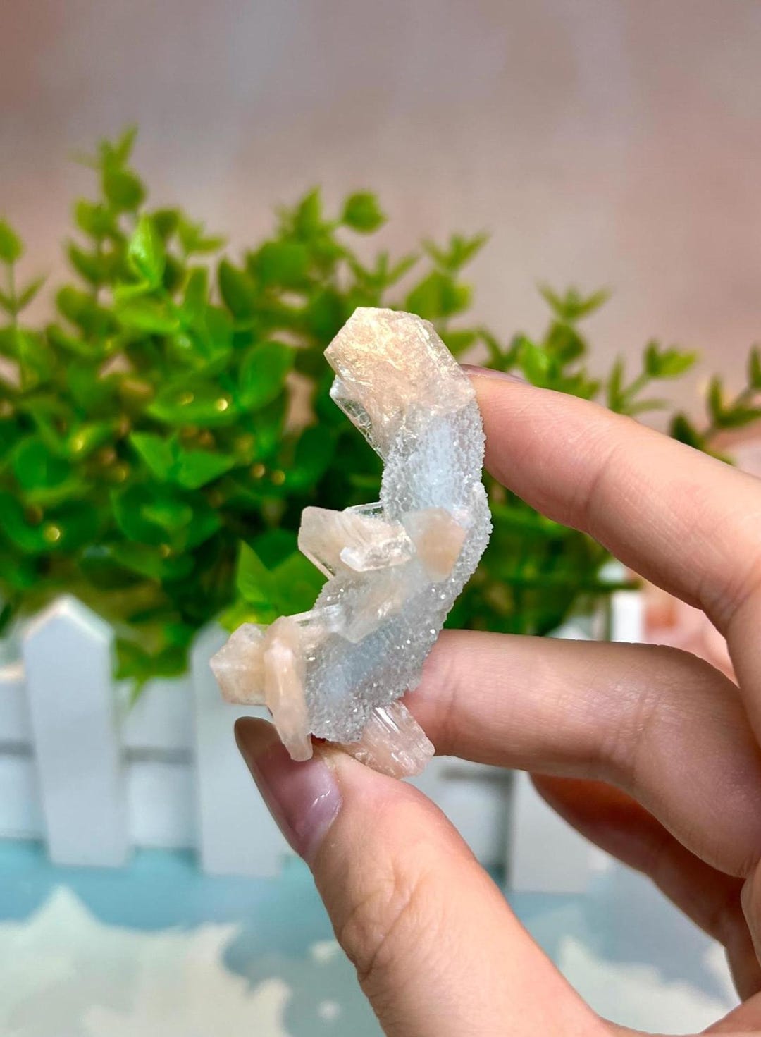 RARE High Quality Sparkling Baby Blue Druzy Chalcedony Stalactite With ...