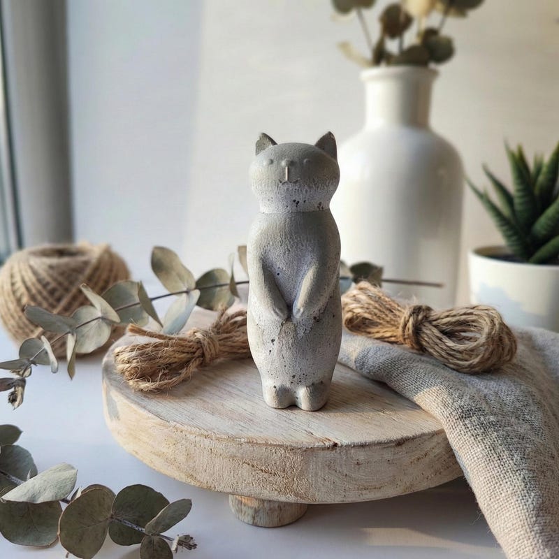 Beton katze - Etsy.de