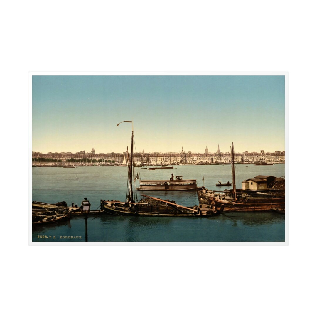 Bordeaux Poster - Etsy