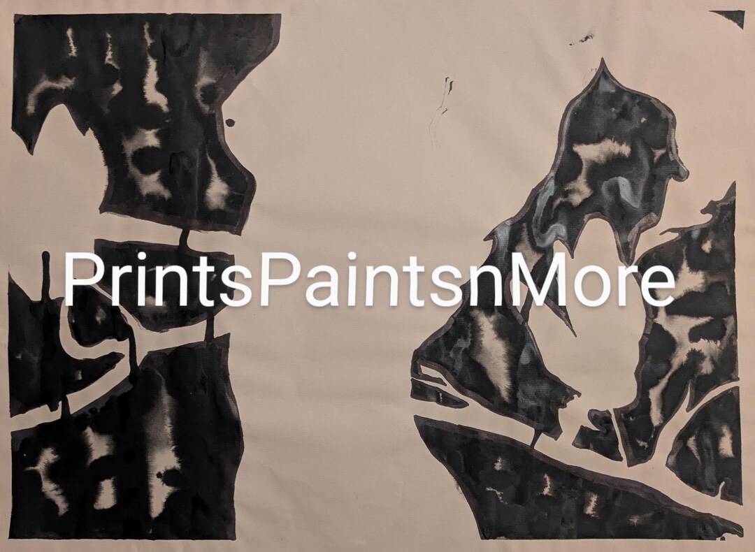 Original Pen & Ink Drawing - Titled "figures" - Etsy