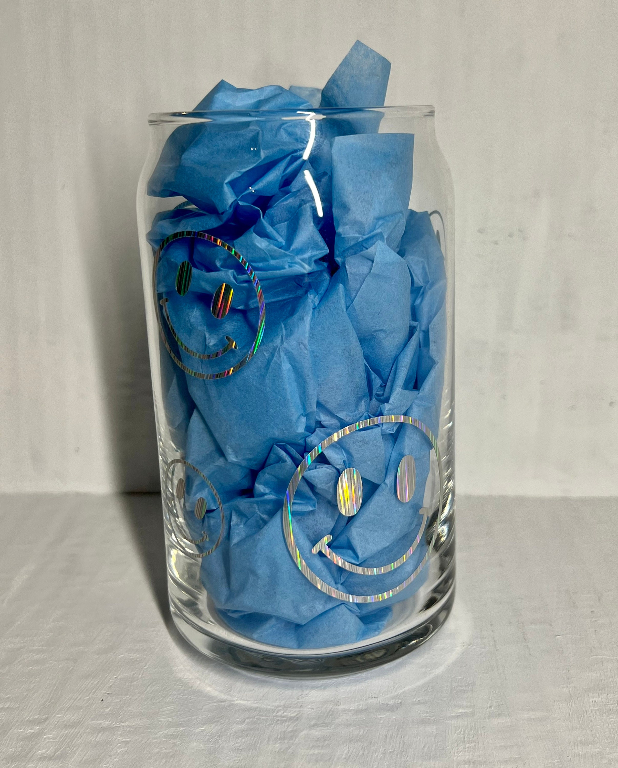 Holographic Smiley Face Outline - Etsy