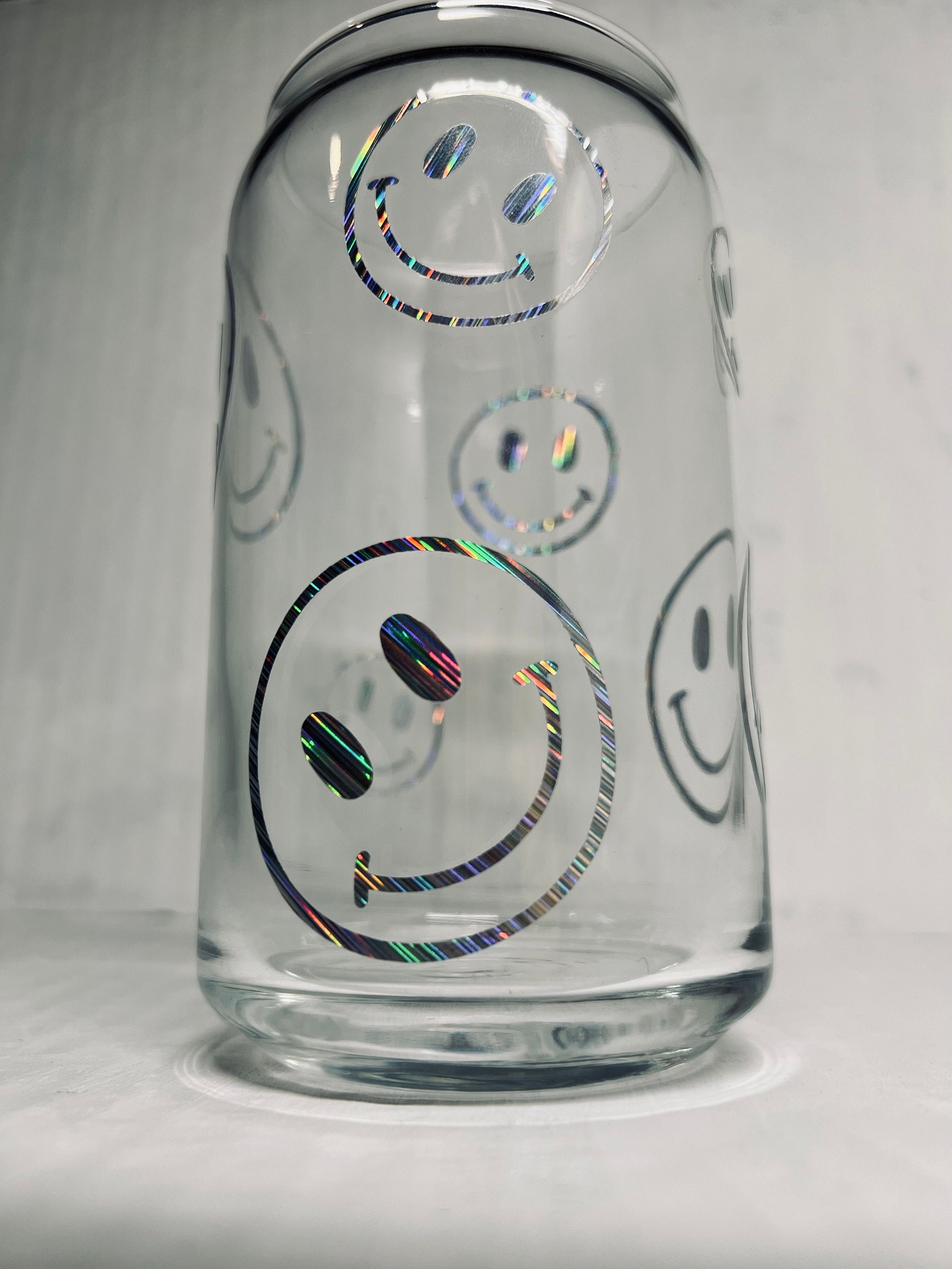 Holographic Smiley Face Outline - Etsy