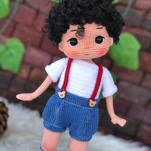 Luca Doll English and Türkçe Pattern , Crochet Pattern , Work ...