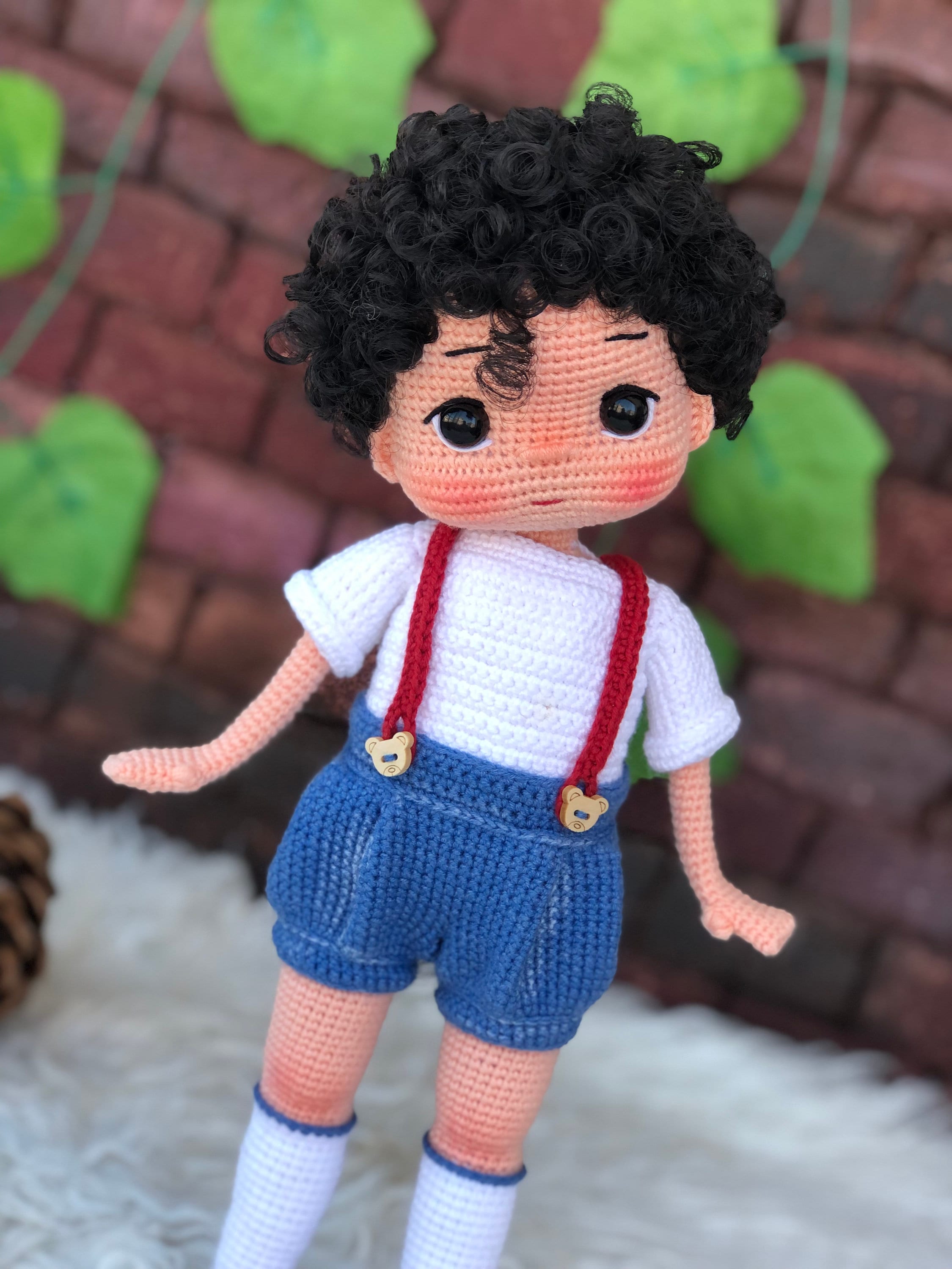 Luca Doll English and Türkçe Pattern , Crochet Pattern , Work ...