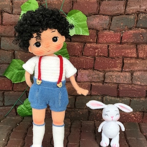 Luca Doll English and Türkçe Pattern , Crochet Pattern , Work ...