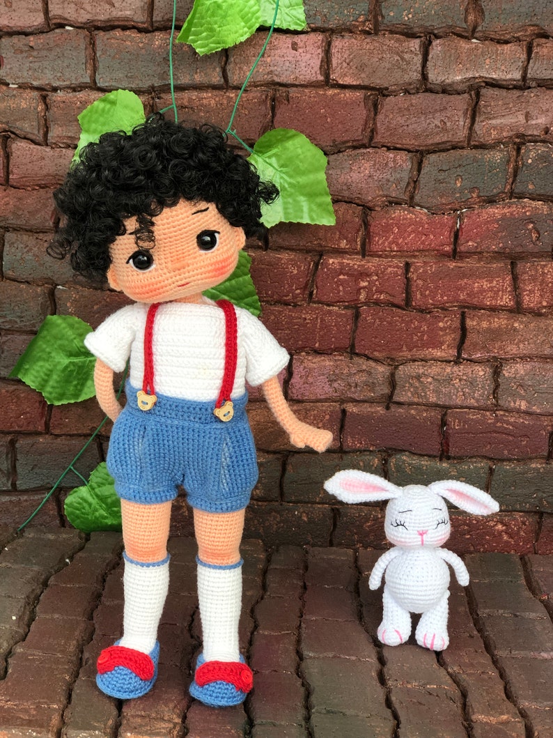 Luca Doll English and Türkçe Pattern , Crochet Pattern , Work ...