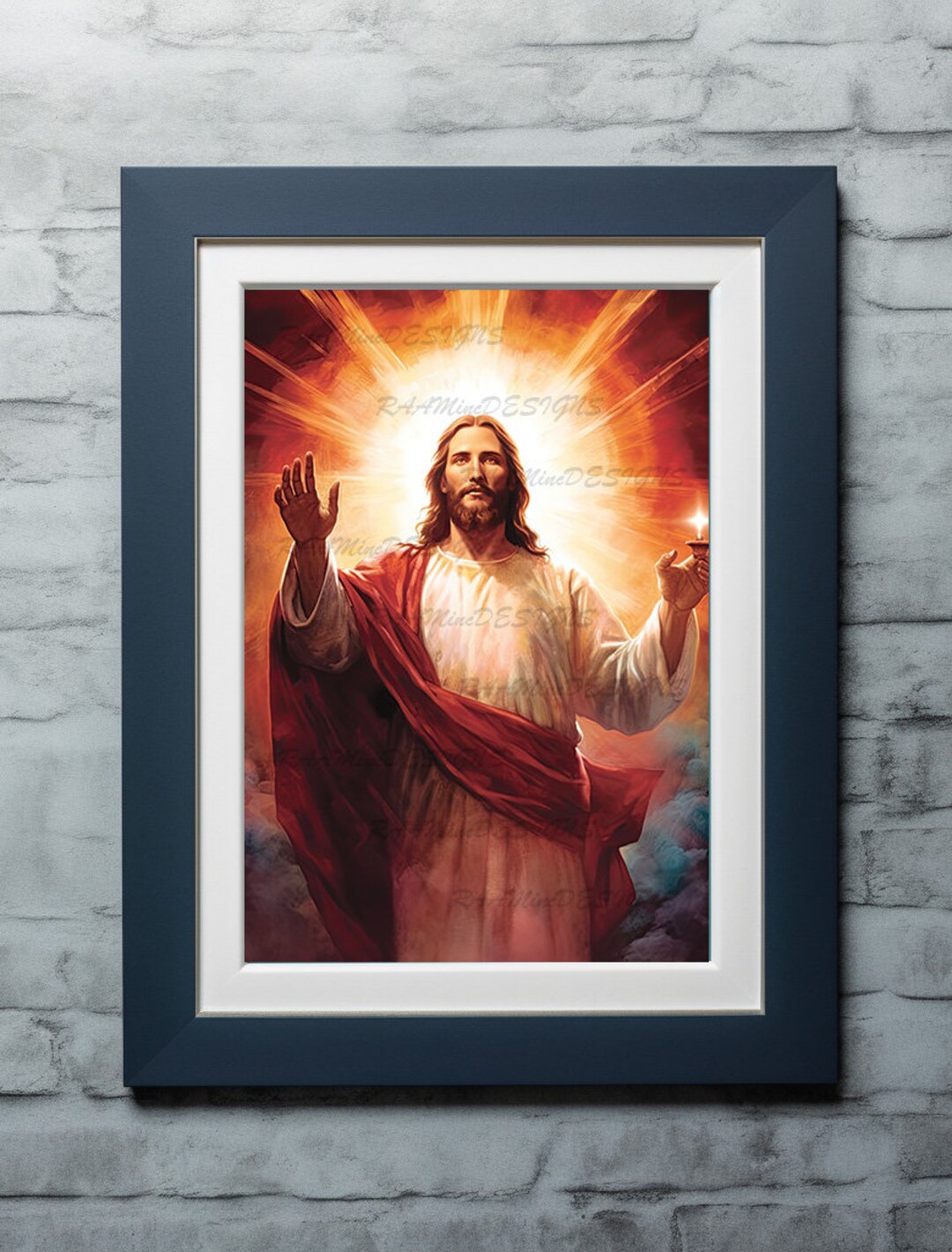 Christian Wall Art, Jesus Wall Art, Farmhouse Wall Decor, Jesus ...