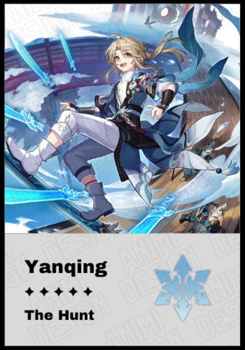 Honkai Star Rail, Holographic Sticker, Star Rail, Holographic Stickers ...