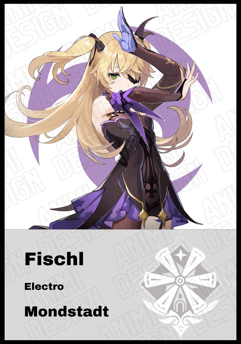 Holographic Genshin Impact Mondstadt Character Stickers - Etsy