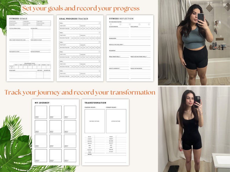 Summer Body Fitness Planner 2024 | Get Results Digital & Printable ...
