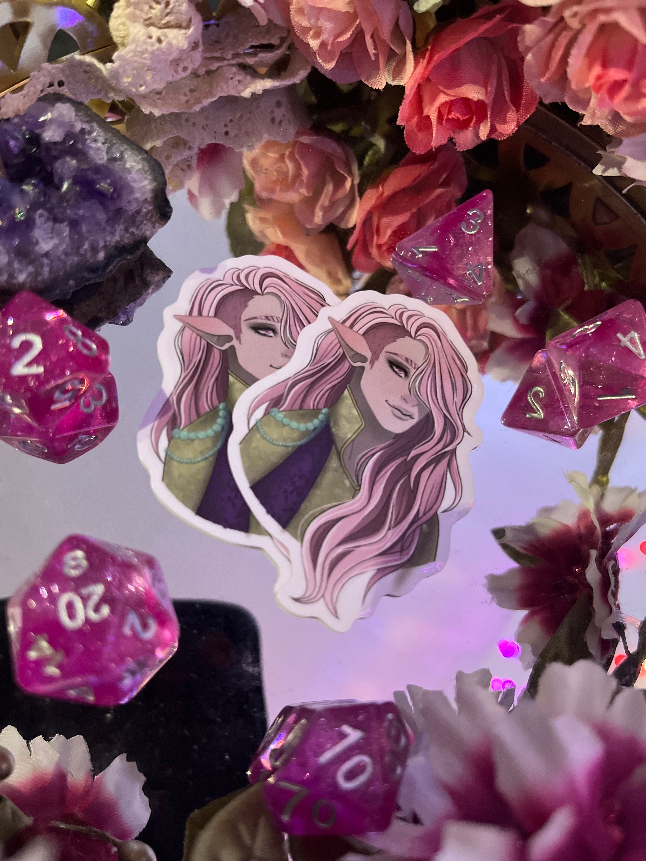 Critical Role Mighty Nein Sticker Caleb Fjord Caduceus Beauregard - Etsy