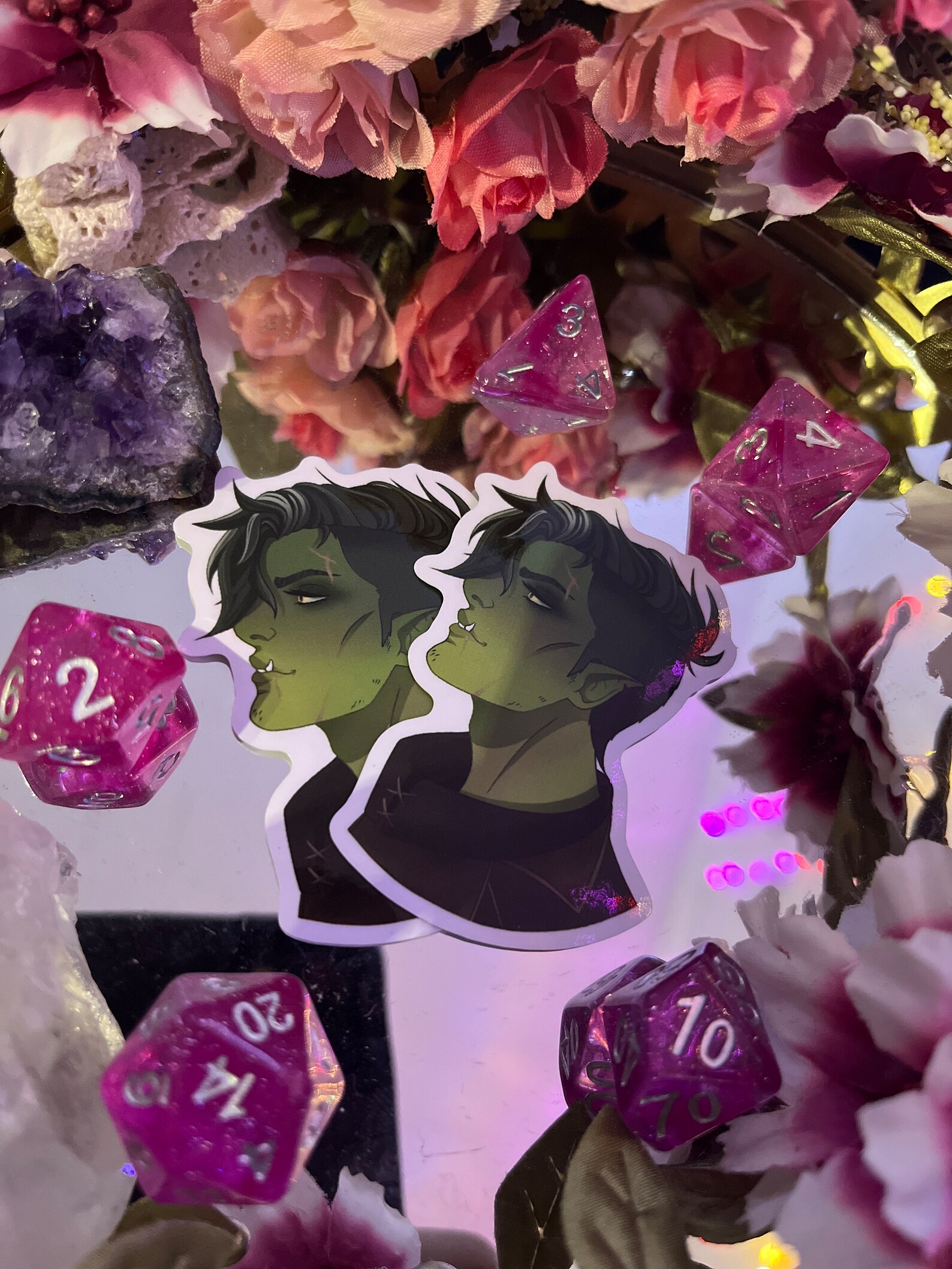 Critical Role Mighty Nein Sticker Caleb Fjord Caduceus Beauregard - Etsy