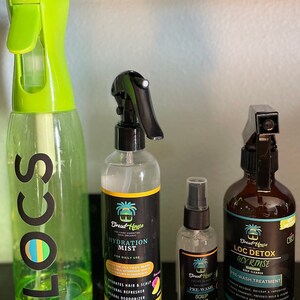 Continuous Loc Mister Ready Made Loc Hydration Mist Itchy Scalp Shampoo ...