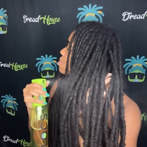 Loc Mist Dreadlock Spray Hair Hydration Mist Continuous Spray Bottle ...