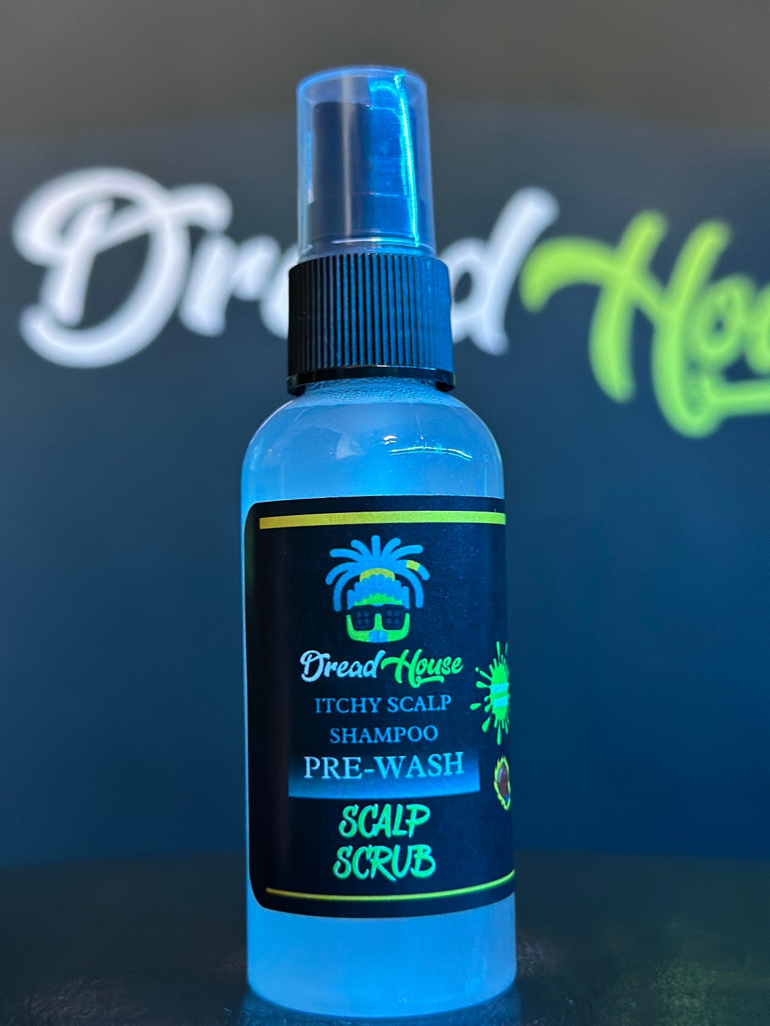 Itchy Scalp Shampoo Scalp Scrub Spray Pre Wash Mist Sprayer Pre ...