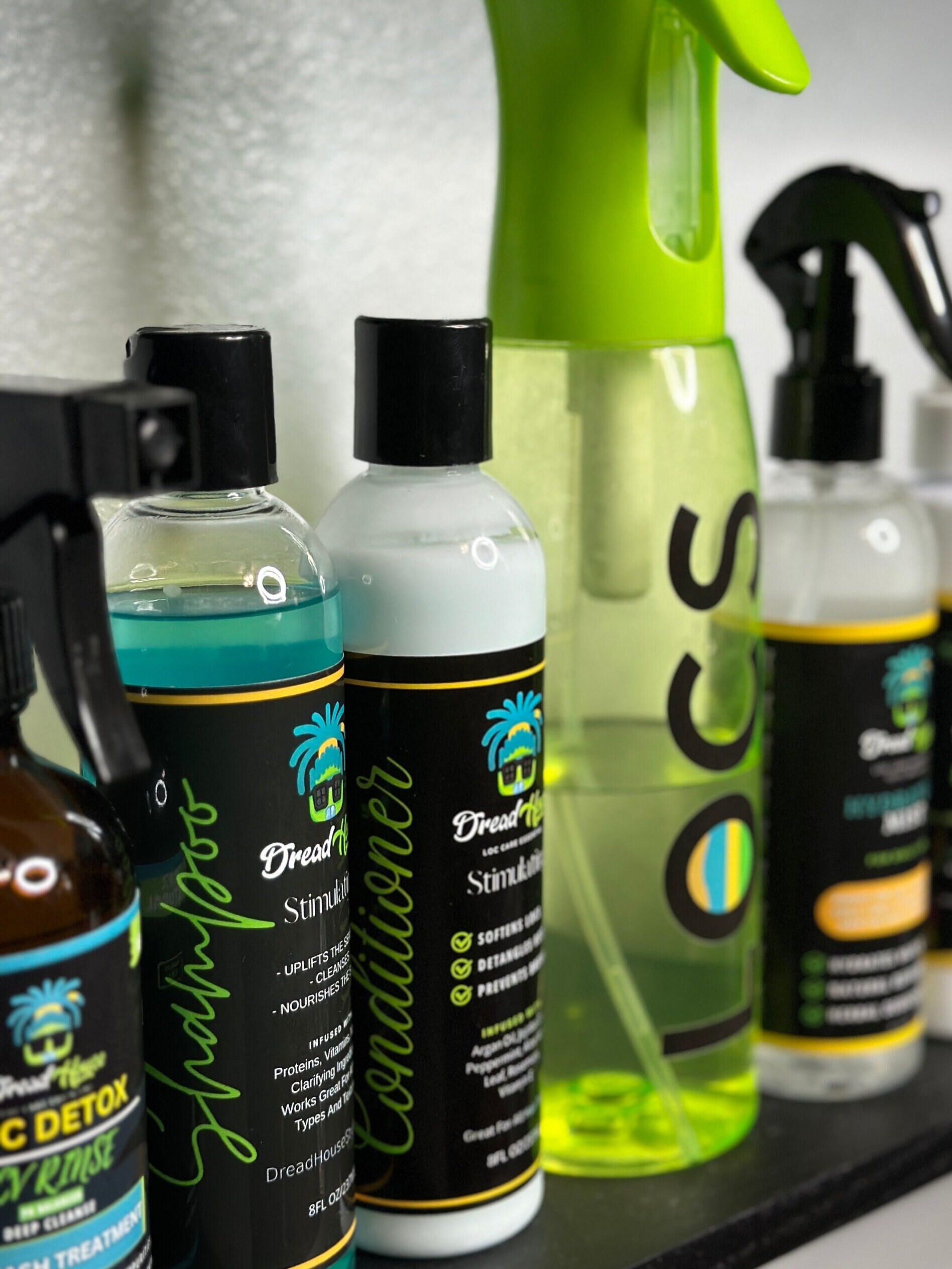 Loc Mister Loc Hydration Mist Itchy Scalp Shampoo Scrub Spray Loc ACV ...