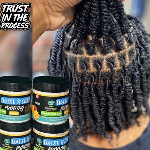 Juicy Twisting Curly Pudding Natural Curls Defining Coily Hair Soft ...