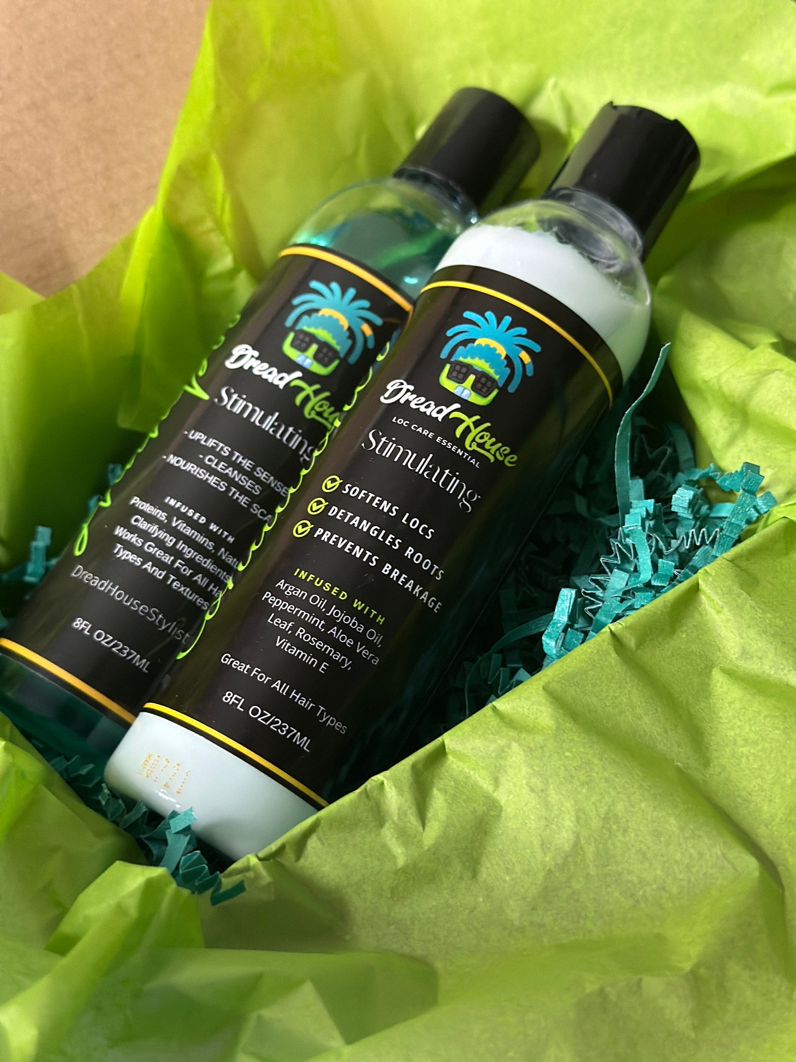 Shampoo and Conditioner Stimulating Softens Locs Moistures Scalp Wash ...