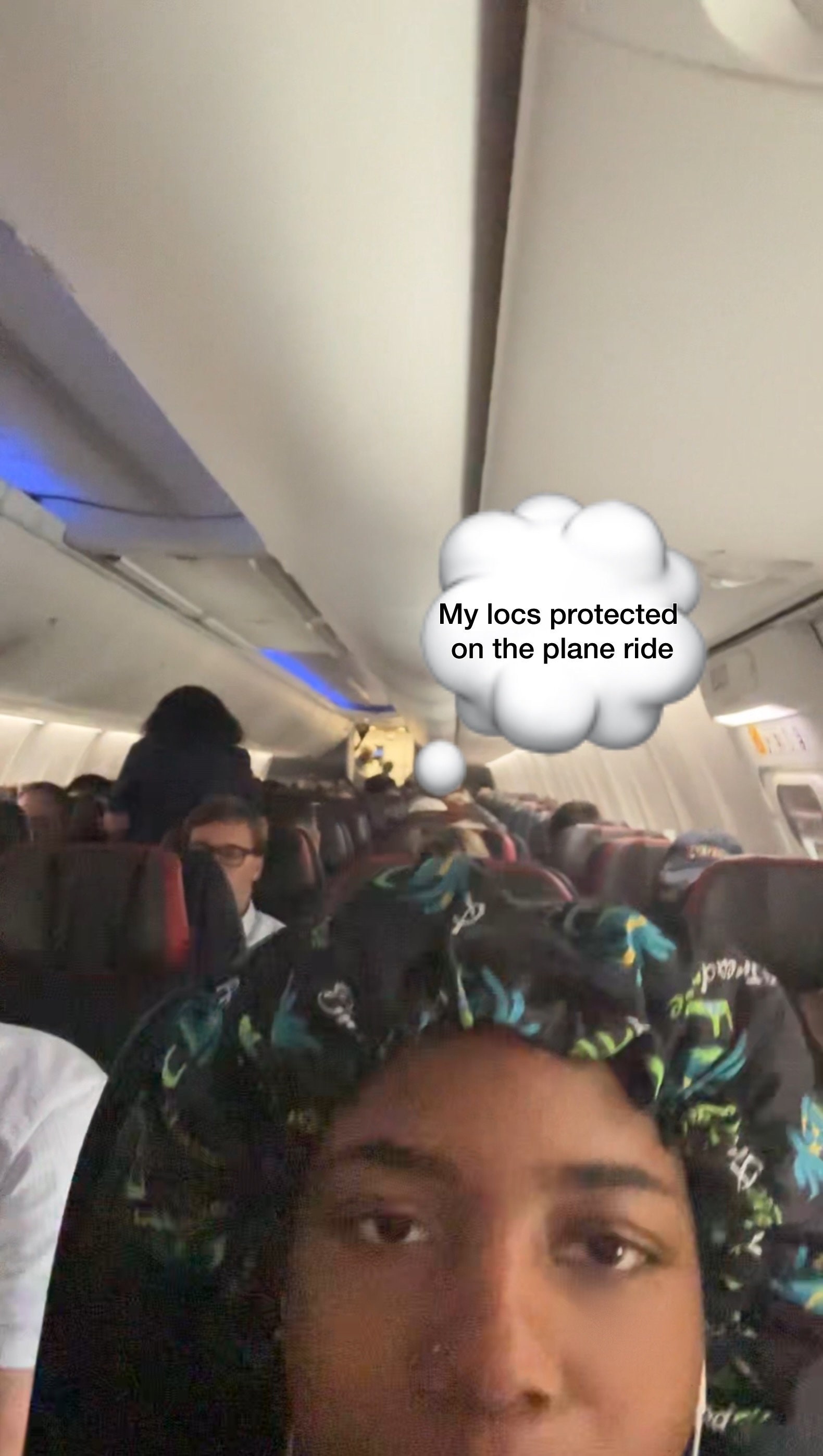 Reversible Satin Loc Bonnet Protector Split Ends Protection Breakage ...
