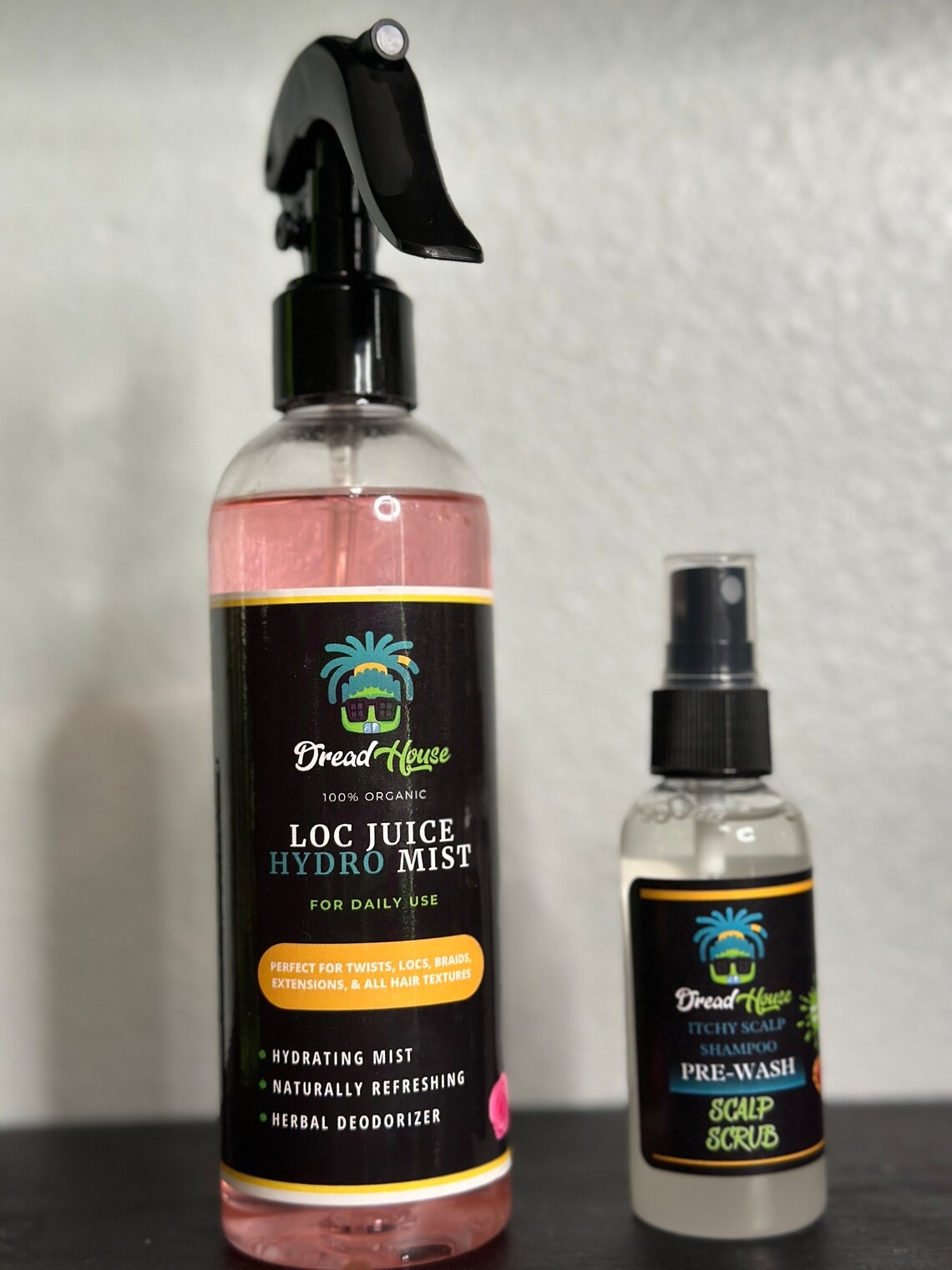 Loc Hydration Mist Shampoo Scrub Pre Wash Pre Cleanser Mist Spray ...