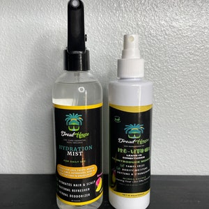 Loc Hydration Mist Dreadlock Hydration Mist Leave in Conditioner ...