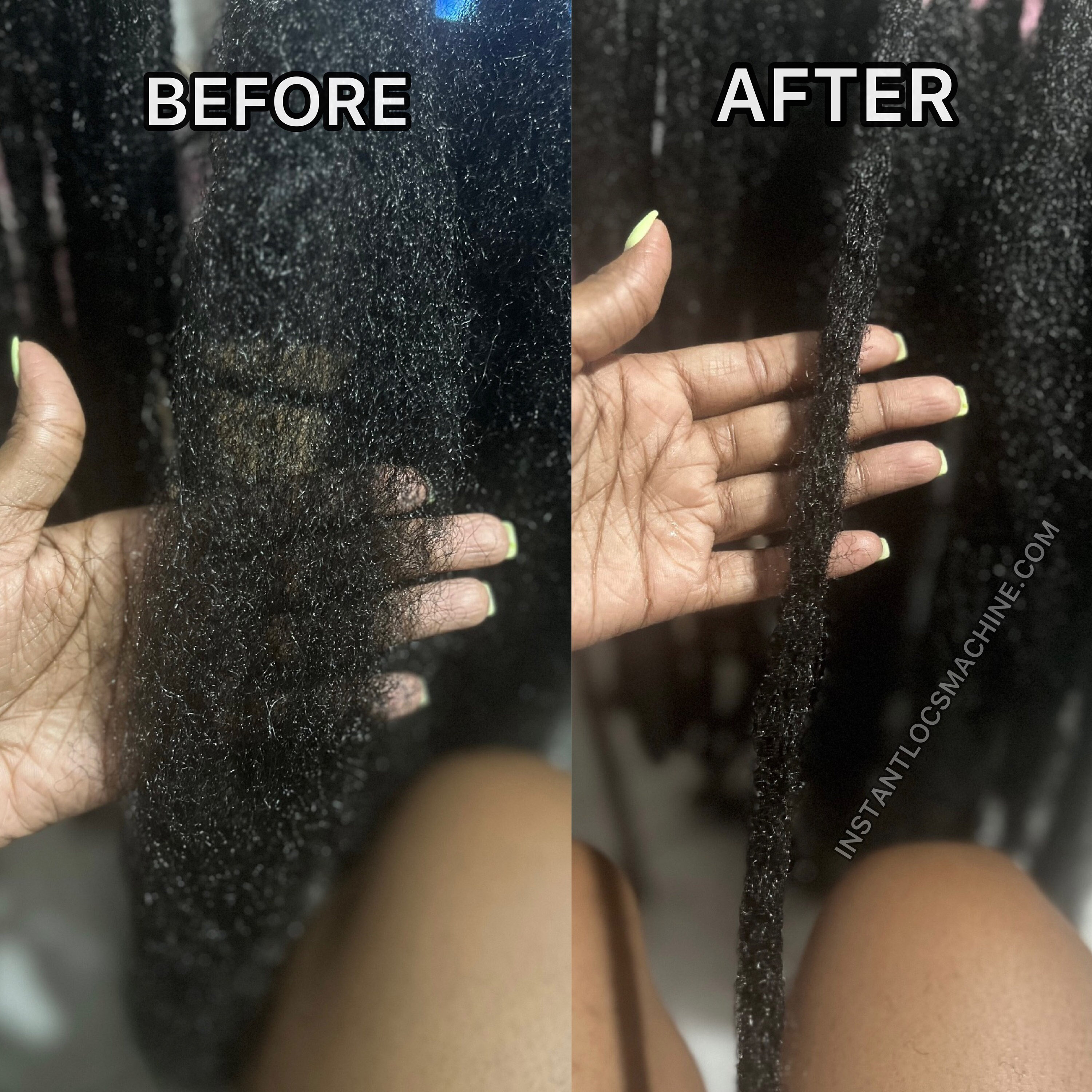 Instant Loc Machine Dreadlock Machine Make Loc Extensions Instant Locs ...