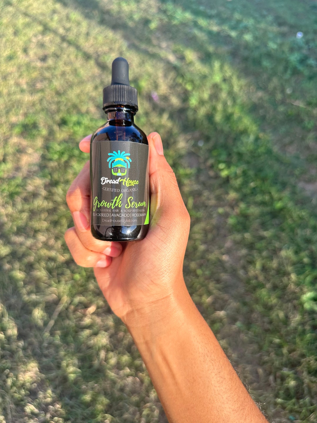 Loc Growth Serum Dreadlock Hair Growth Oil Nourishing Oil for Locs ...