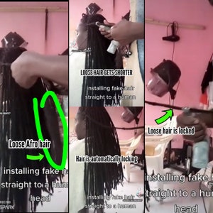 Dreadlock Machine Instant Loc Machine Loc Extensions Machine Dreadlock ...