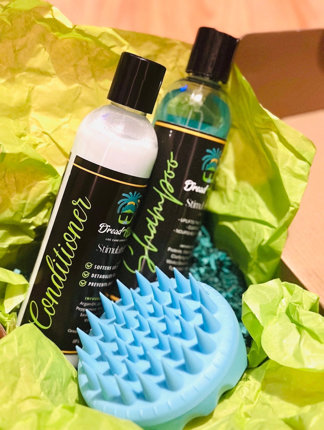 Dreadlock Shampoo Conditioner Stimulating Hair Care Self Care Package ...