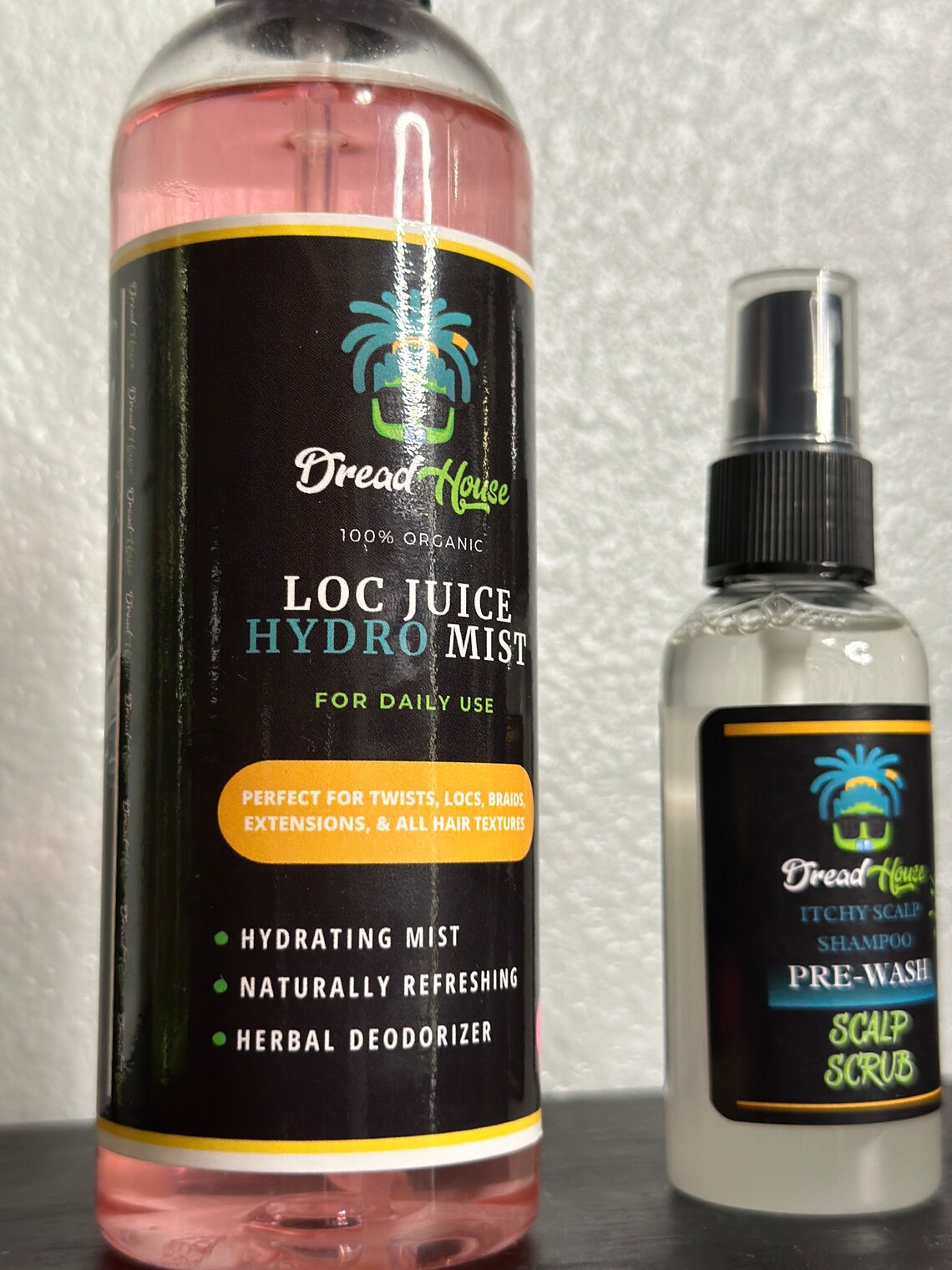 Loc Hydration Mist Shampoo Scrub Pre Wash Pre Cleanser Mist Spray ...