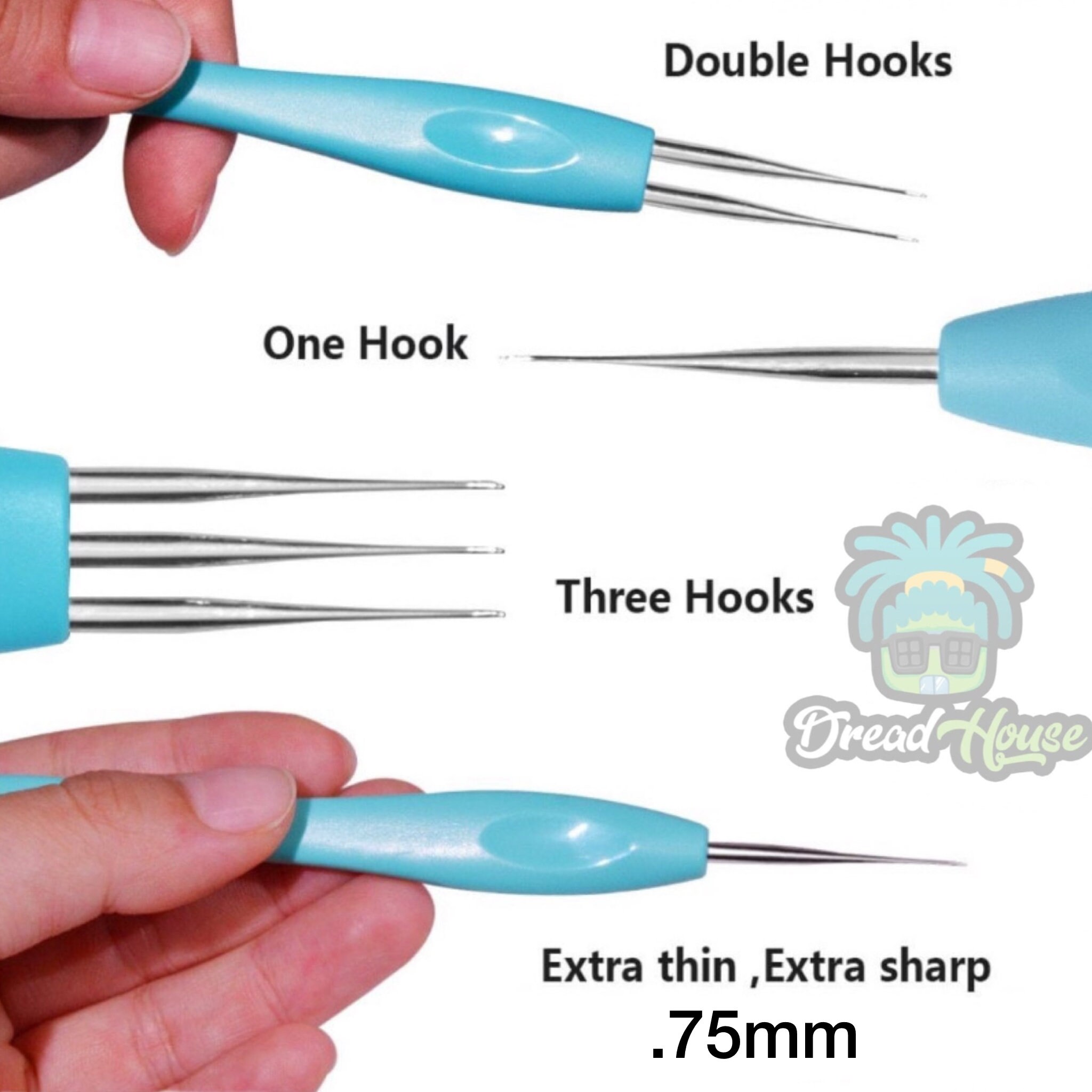 Dreadlock Crochet Needles Loc Crochet Needle Loc Tool Instant Locs ...