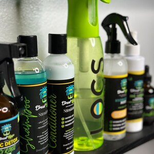 Dreadlock Care Package Mist Itchy Scalp Shampoo Scrub Spray Loc ACV ...