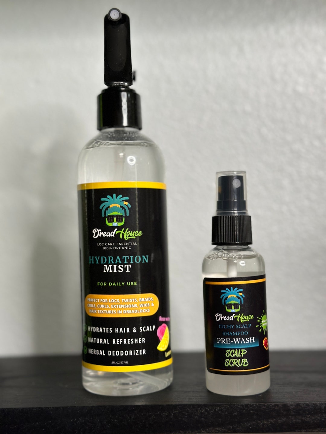 Loc Hydration Mist Shampoo Scrub Pre Wash Pre Cleanser Mist Spray ...