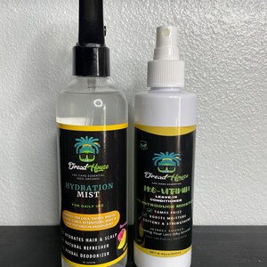 Loc Hydration Mist Dreadlock Hydration Mist Leave in Conditioner ...