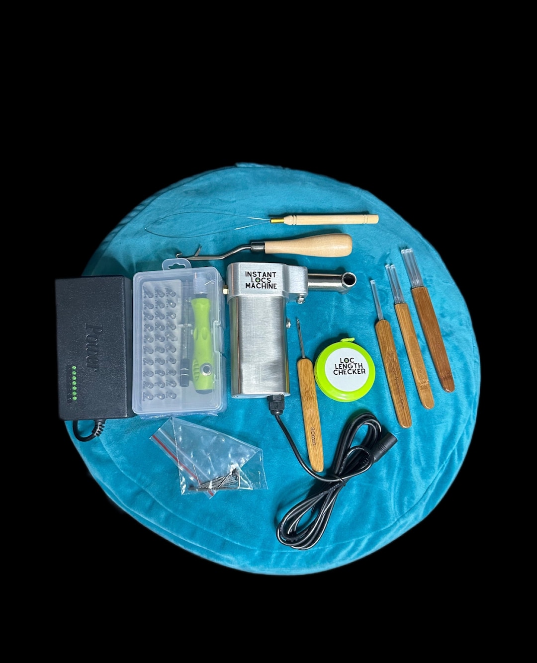 Instant Locs Machine Loc Extensions Maker for ALL Natural and Synthetic ...