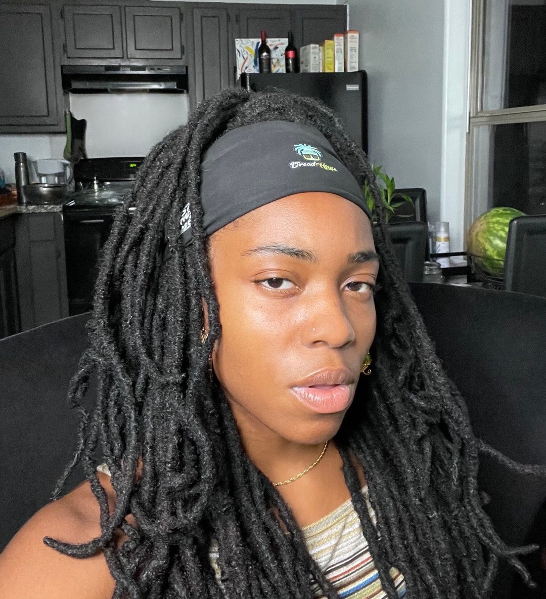 Headband Active Wear Keep Hair Out of Face Gym Head Band Locs Away From ...