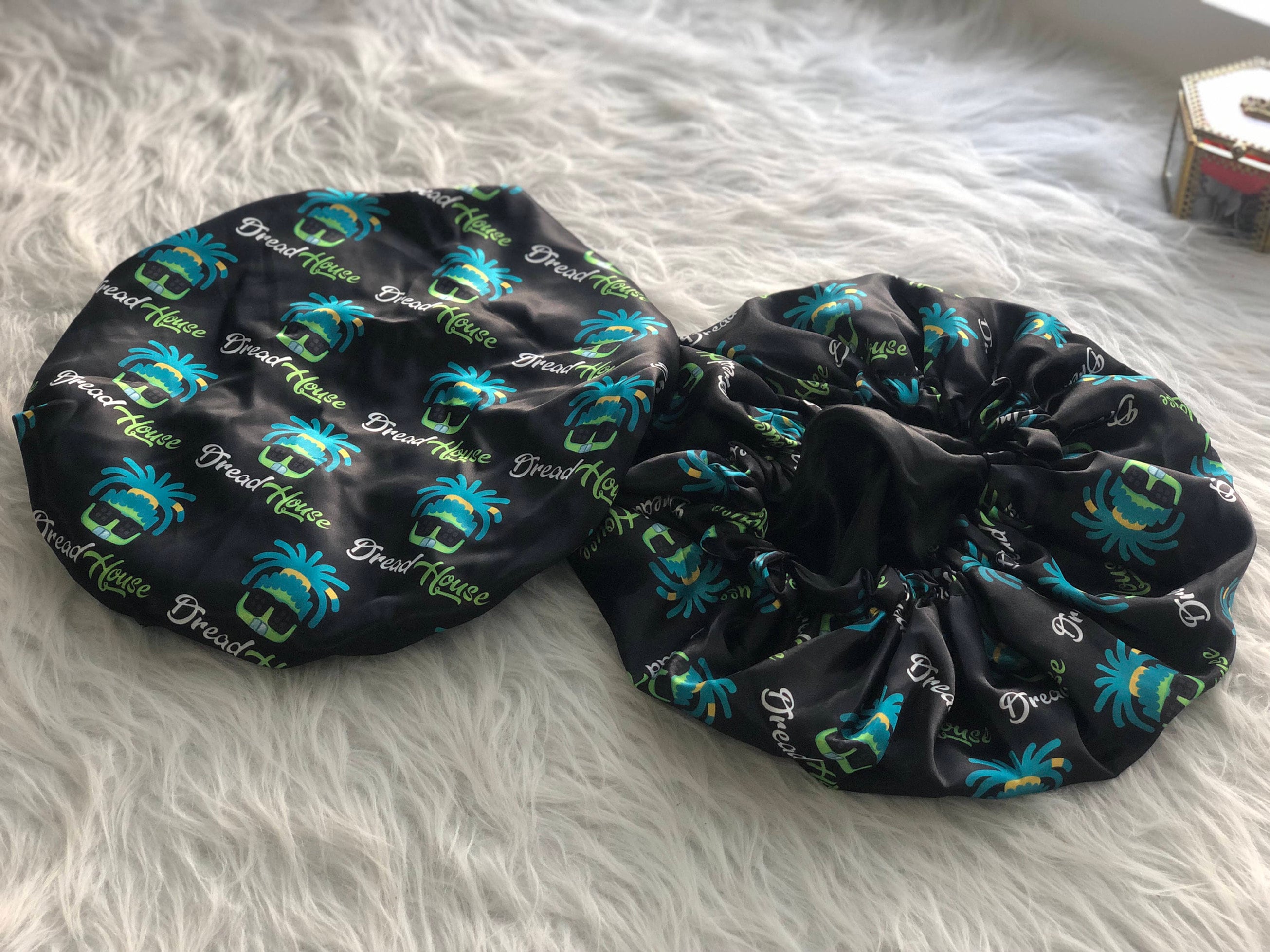 Reversible Satin Loc Bonnet Protector Split Ends Protection Breakage ...