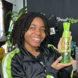 Loc Mist Dreadlock Spray Hair Hydration Mist Continuous Spray Bottle ...