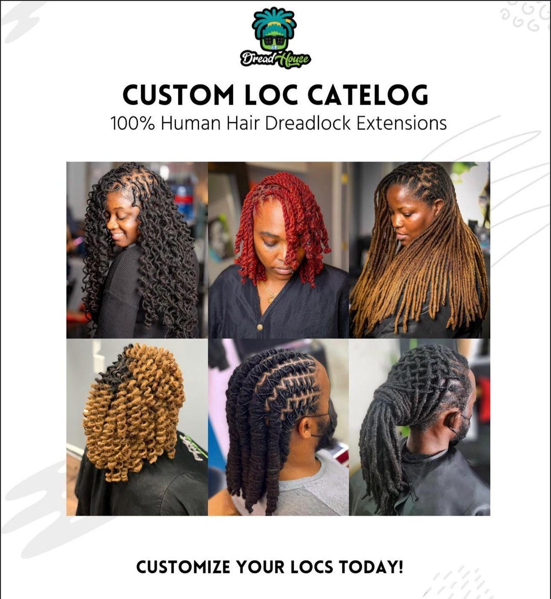 Custom Loc Extensions Price Quote and Consultation for Handmade Natural ...