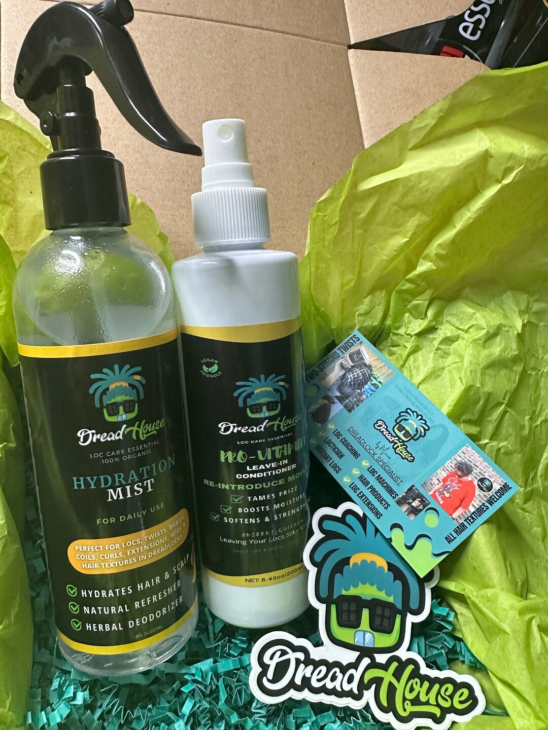 Loc Hydration Mist Dreadlock Hydration Mist Leave in Conditioner ...