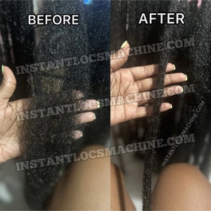 Instant Locs Machine Loc Extensions Maker for ALL Natural and Synthetic ...