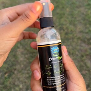 Itchy Dreadlocks Scalp Loc Spray Hydration Mist Loc Mist Spray ANTI ...