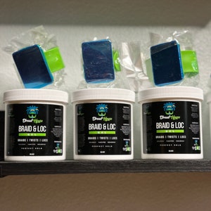 Braid Loc Large Gel Gift Set Self Care Package Locs Dreadlocks Braids ...