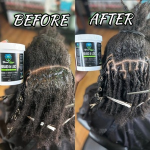 Braid Loc Large Gel Gift Set Self Care Package Locs Dreadlocks Braids ...