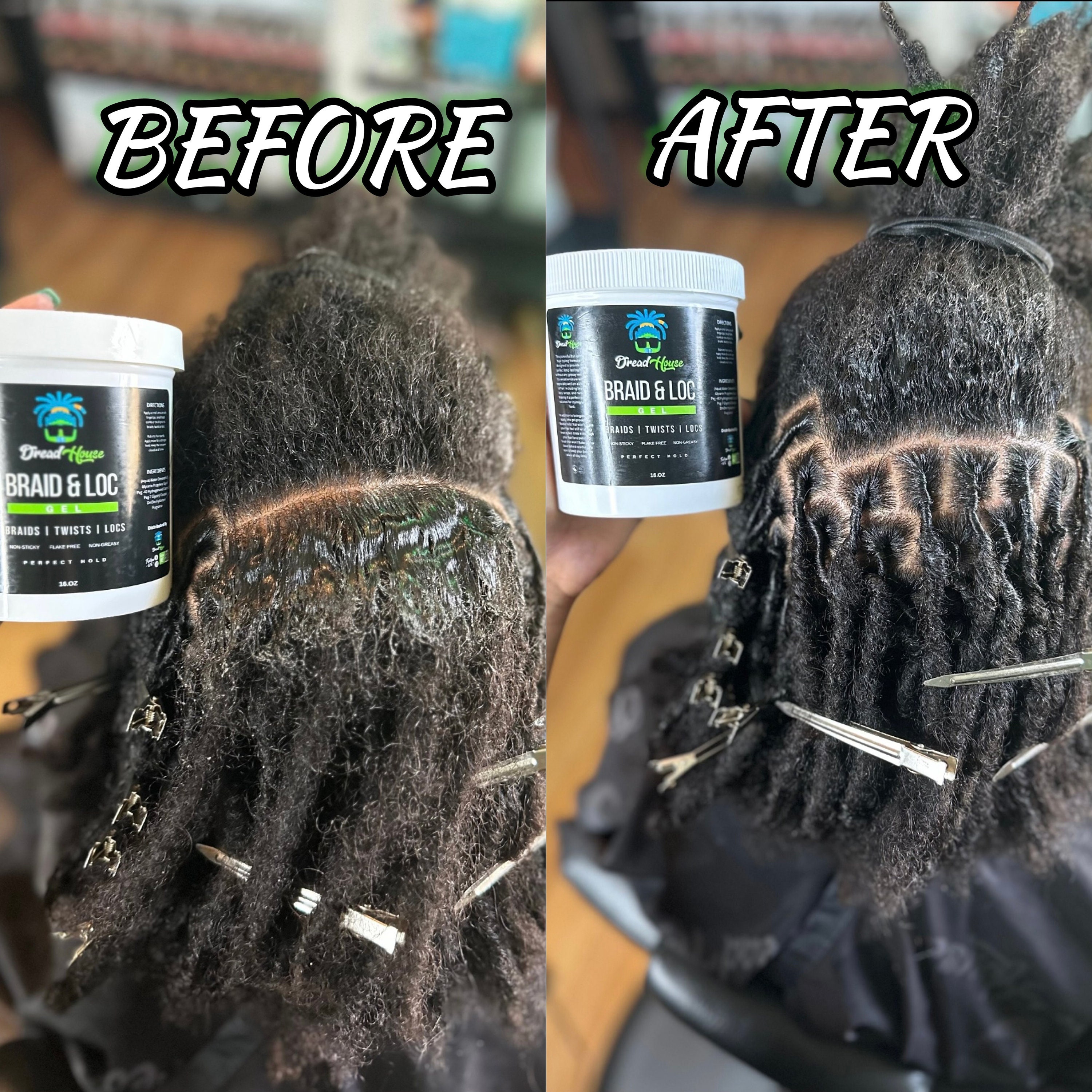 Braid Loc Large Gel Gift Set Self Care Package Locs Dreadlocks Braids ...