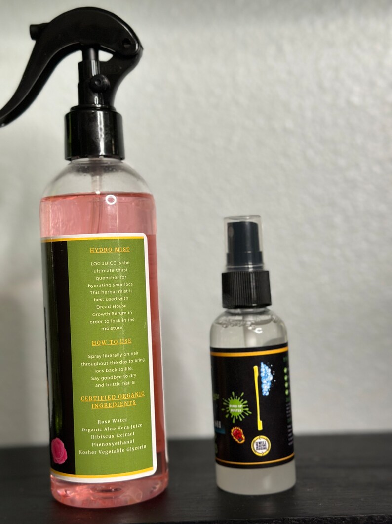 Loc Hydration Mist Shampoo Scrub Pre Wash Pre Cleanser Mist Spray ...