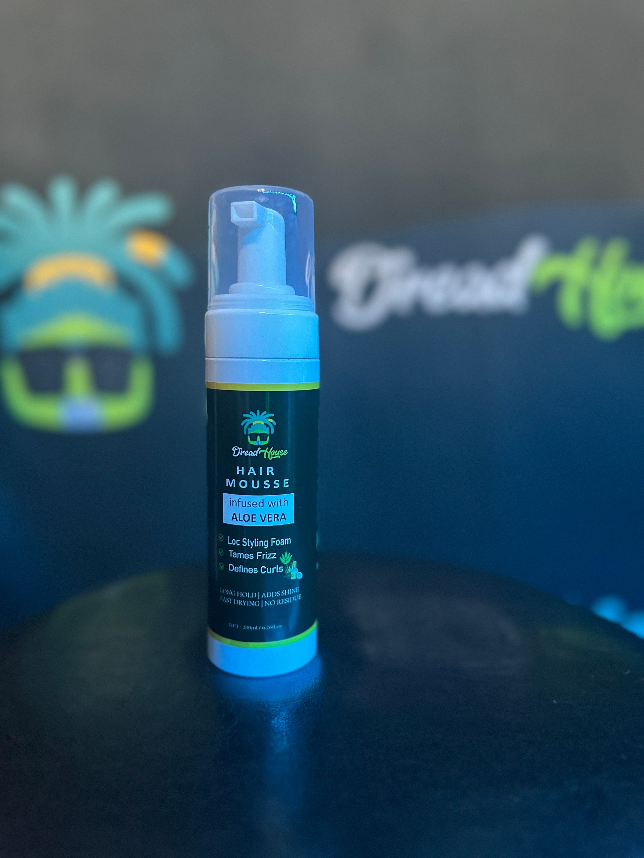 Loc Styling Foam Foaming Curly Hair Mousse Edge Control Extra Hold ...