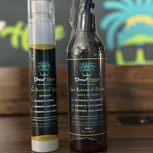 Dreadlock Loc Removal Spray Cream Detangling Comb Kit Don't Cut Your ...
